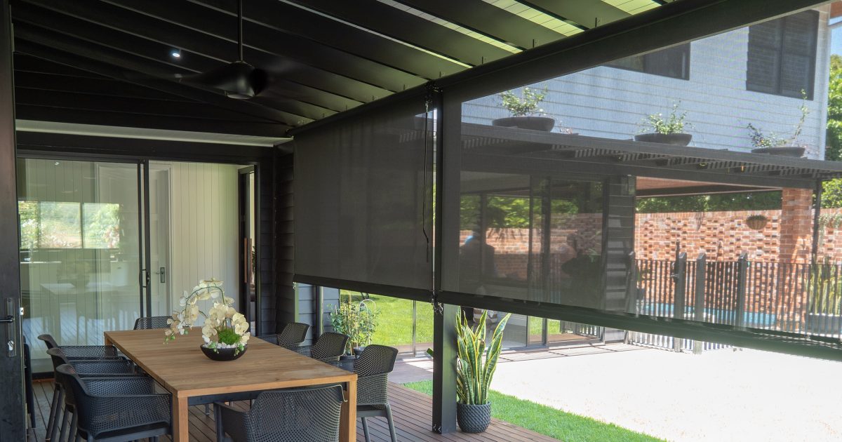 A simple guide to operating Outdoor Blinds | Australian Outdoor Living